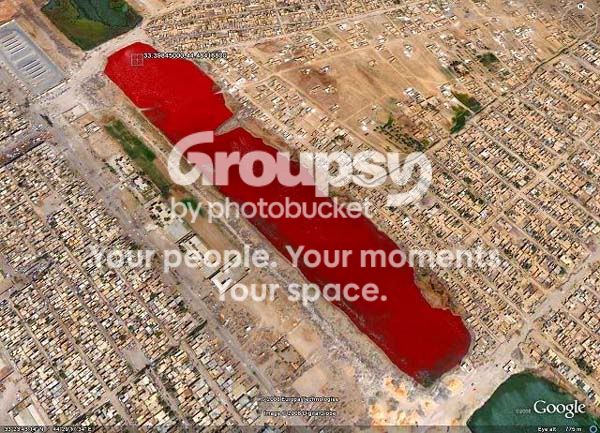 Misteri Danau Darah di Irak yang Ditemukan Google Map