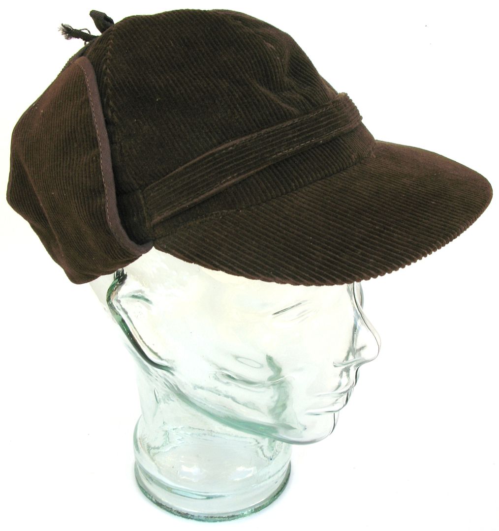 Corduroy hunting cap | Vintage-Haberdashers Blog