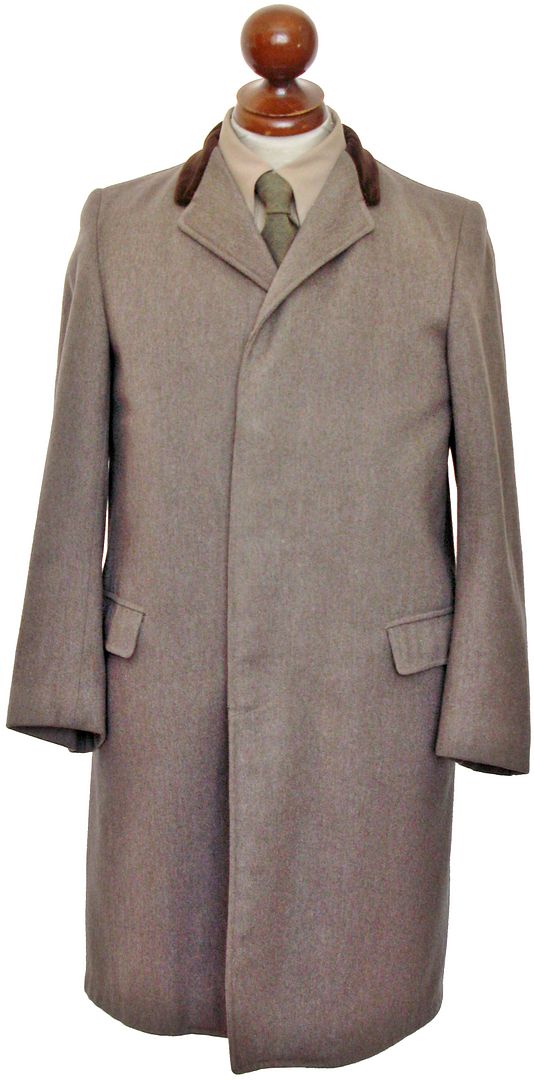 1960s covert cloth Boyds chesterfield overcoat | Vintage-Haberdashers Blog