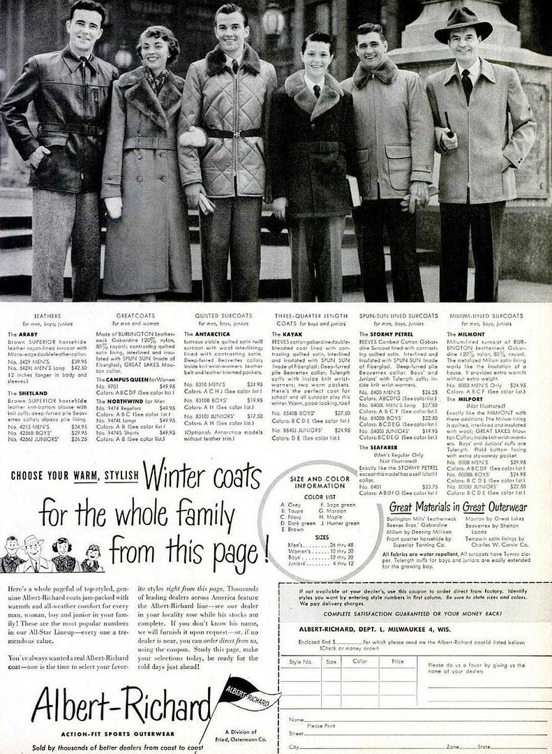 Albert Richard – 1951 | Vintage-Haberdashers Blog